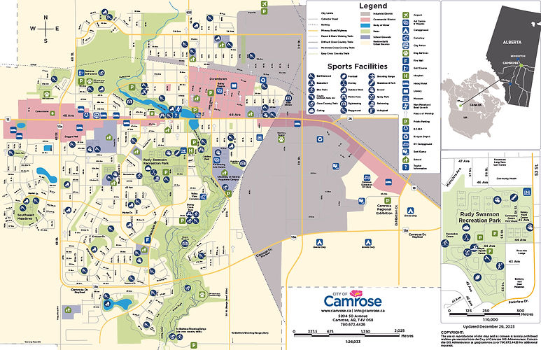 Maps & Guides | Tourism Camrose